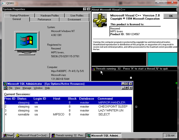 Installing Windows NT On Qemu MIPS Computer History Wiki