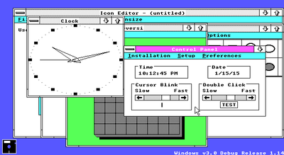 Microsoft Windows v3.0 Debug Release 1.14 - Computer History Wiki