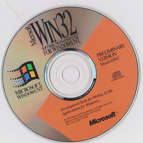 Windows NT 3.1 March 1993 beta - Computer History Wiki